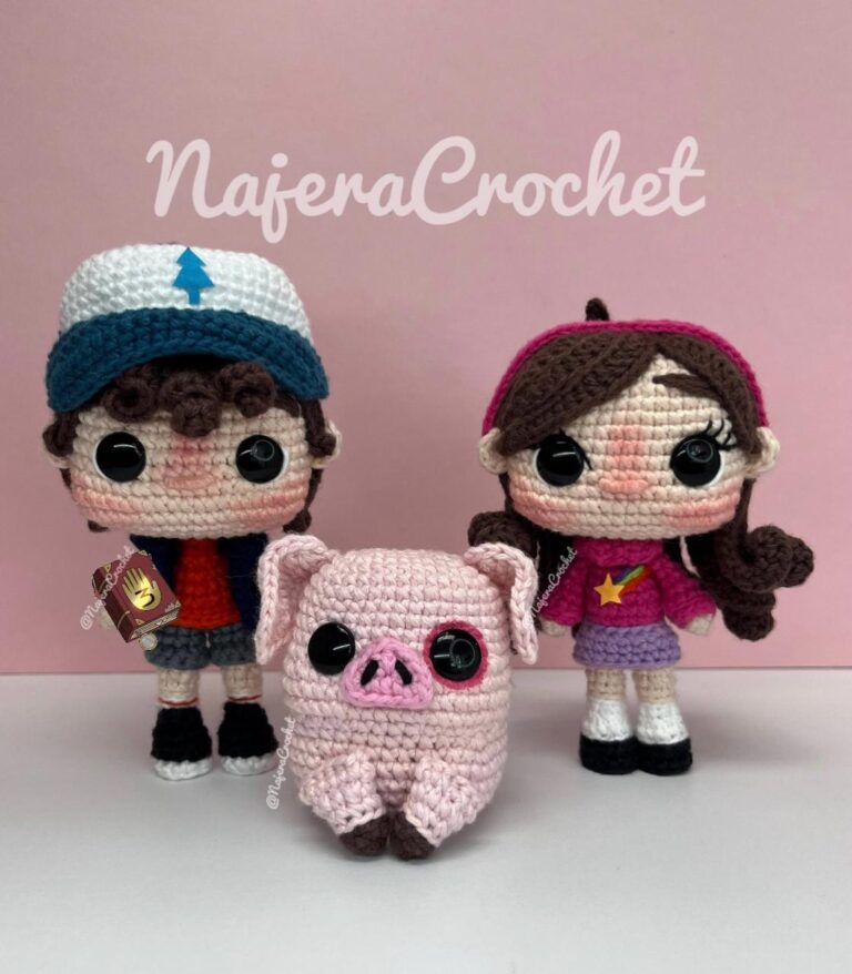 Gravity Falls – Patrón Digital - Najera Crochet - by Grace