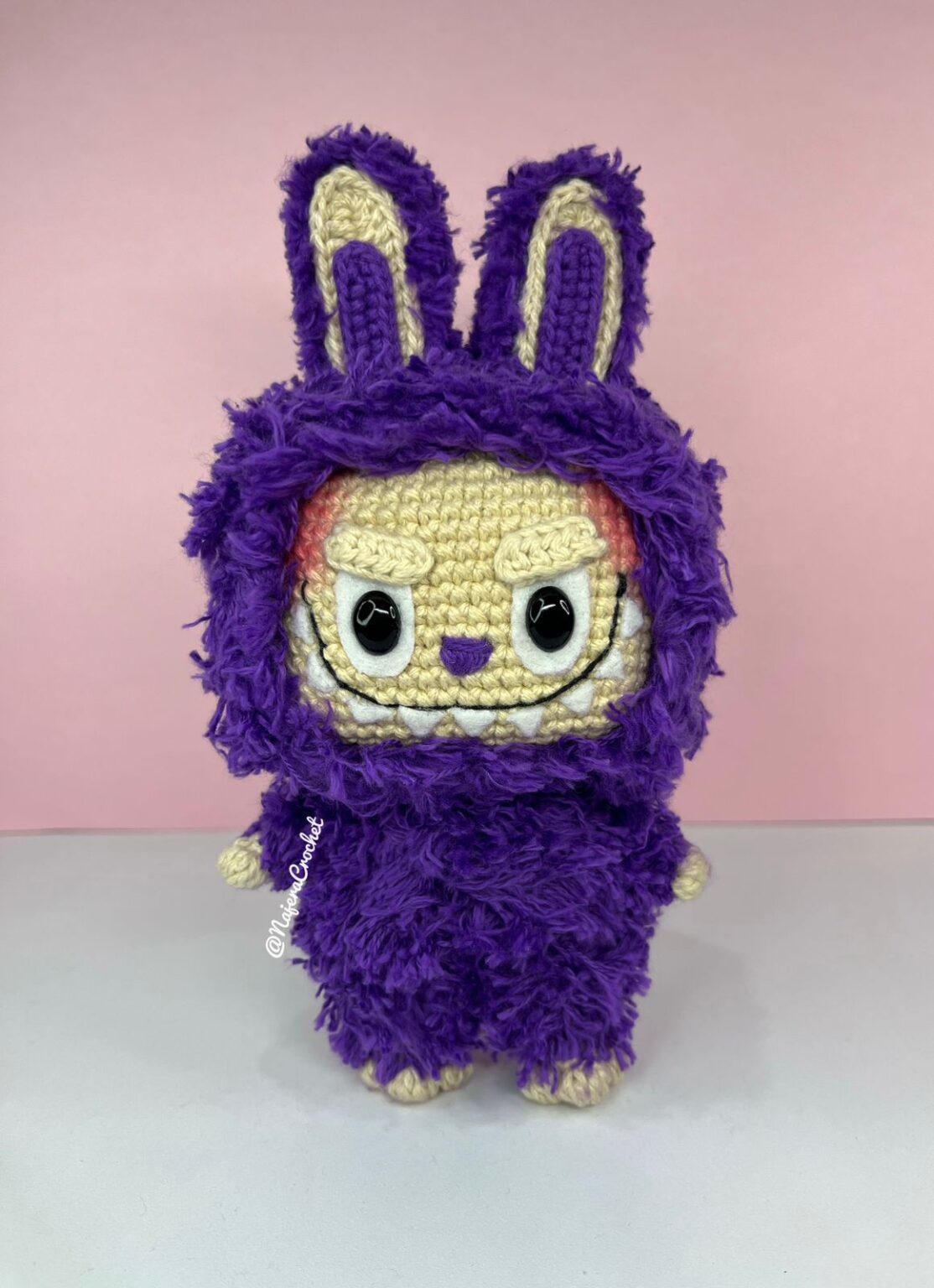Labubu “Crochebubu” – Patrón Digital - Najera Crochet - by Grace