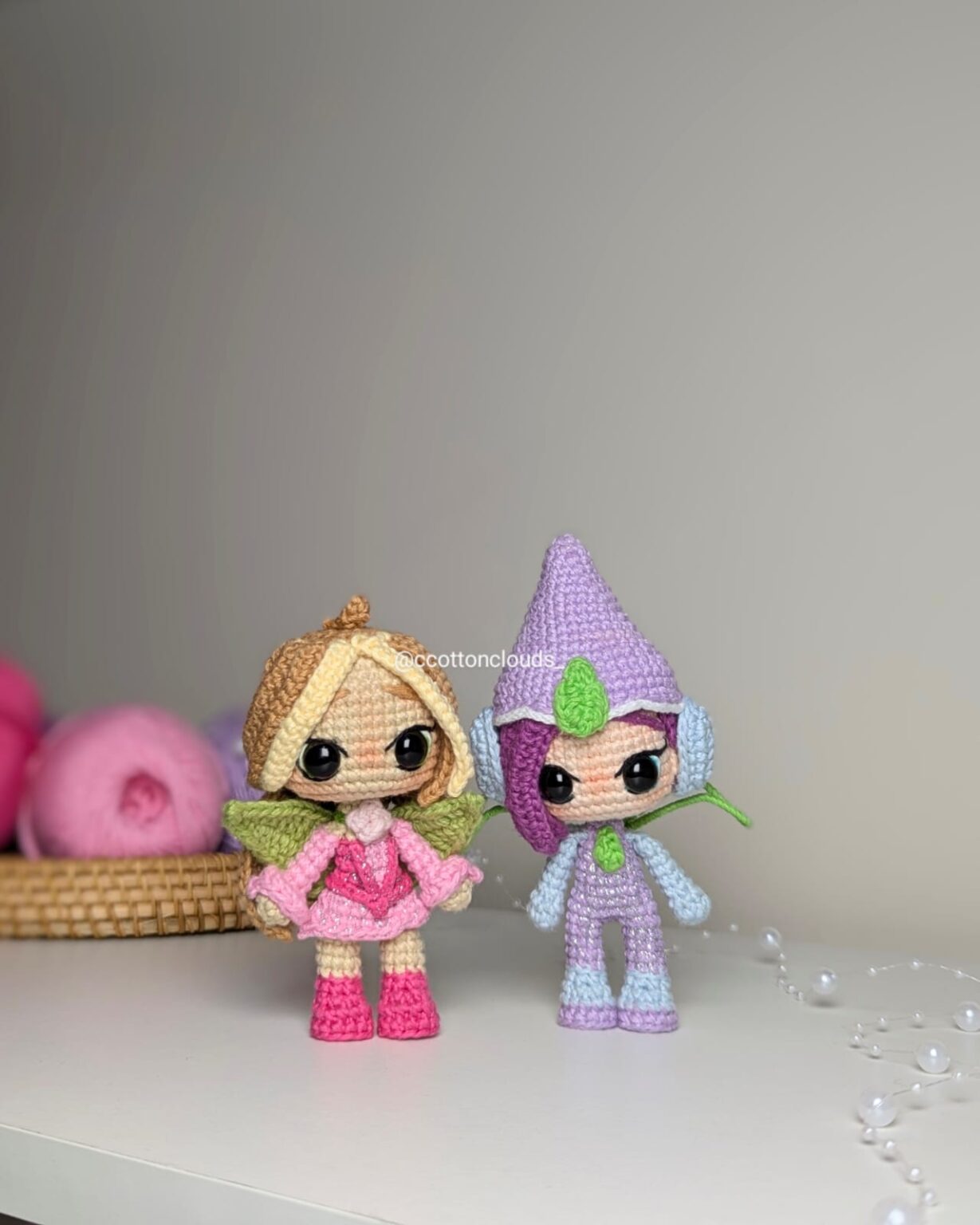 Set Tecta y Flora – Patrón Digital - Najera Crochet - by Grace